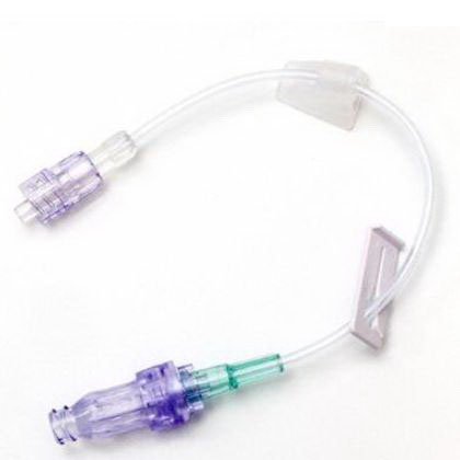 IV Extension Set SteadyCare Needle-Free Port Standard Bore 7 Inch ...