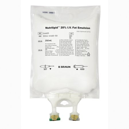 Nutrilipid Caloric Agent Fat Emulsion 20% Emulsion Flexible Bag 250 mL ...