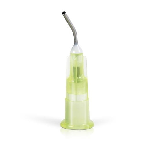 Yellow Pre-Bent Needle Tip Refill | SurgiMac Dental District Medical Supply