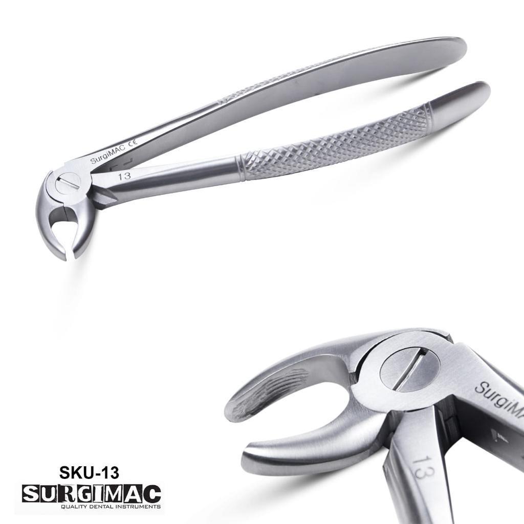 #13 lower cuspids and bicuspids English pattern extracting forceps ...